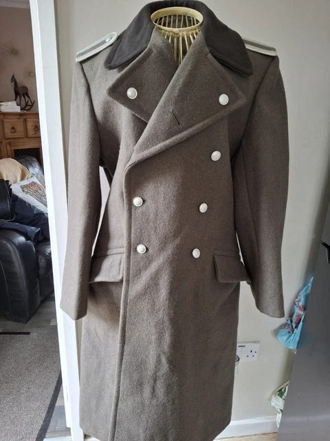 MILITARY SURPLUS EAST German Infantry Greatcoat Nva Sk48 1806 111 B Pit ...