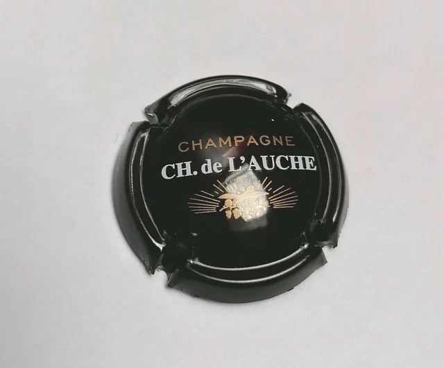 CAPSULE DE CHAMPAGNE CH. De l’Auche noire blanche et or EUR 1,50 ...