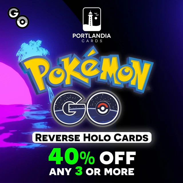 POKEMON - SWSH Pokemon GO - Reverse & Standard Holo Singles EUR 1,42 ...