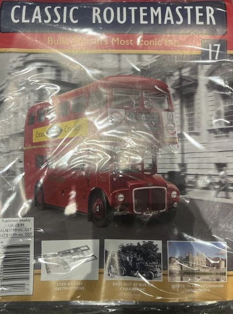CLASSIC ROUTEMASTER BUS Build Britain's Most Iconic Bus Issue 17 New ...