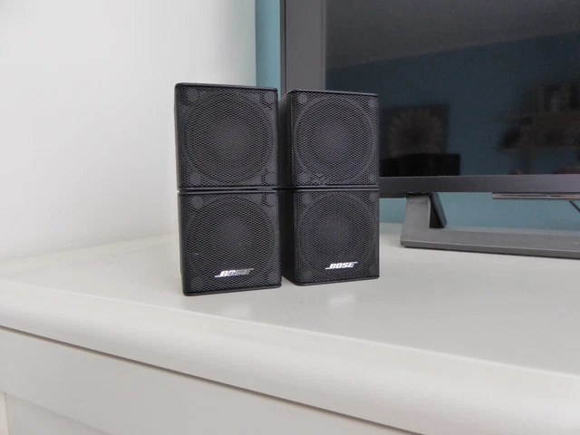 BOSE MINI JEWEL satellite speakers (pair) in black £26.72 - PicClick UK