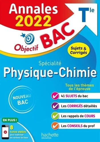 ANNALES OBJECTIF BAC 2022 Specialite Physique-Chimie De La Baume - Elfassi Frede EUR 3,29 ...