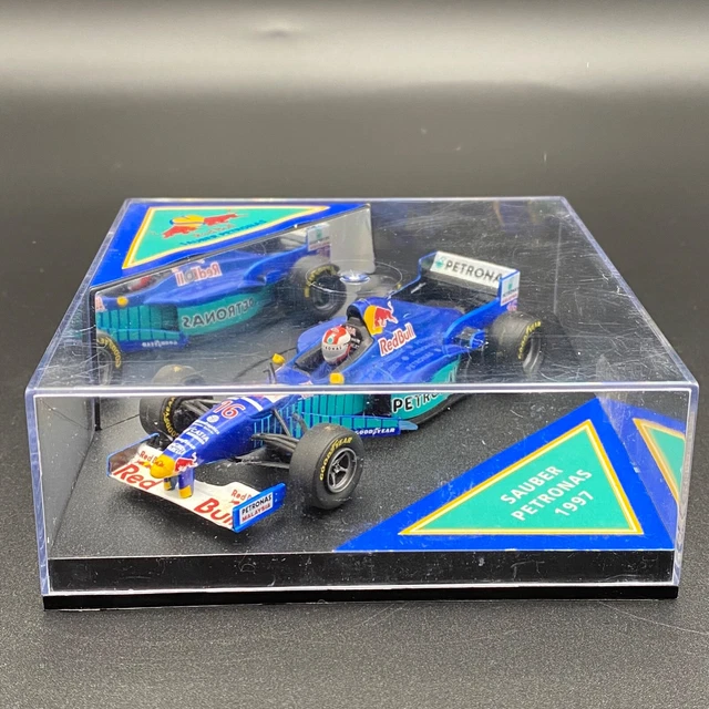 SAUBER PETRONAS F1 Model Car Red Bull Presentation Box Formula 1 Johnny ...