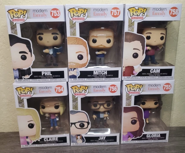 FUNKO POP! TELEVISION Modern Family Full Complete Set W/ Pop Protector ...