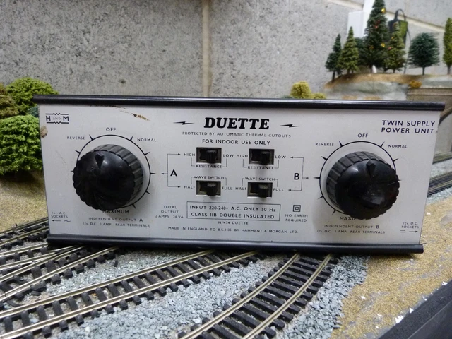 HAMMANT & MORGAN duette twin circuit controller transformer for model ...