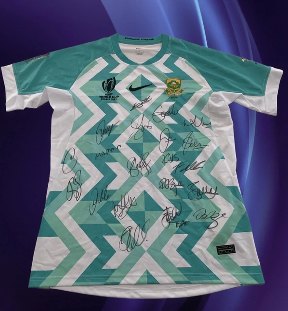 SOUTH AFRICA SPRINGBOK Signed 2023 Rugby World Cup Jersey EUR 0,60 ...