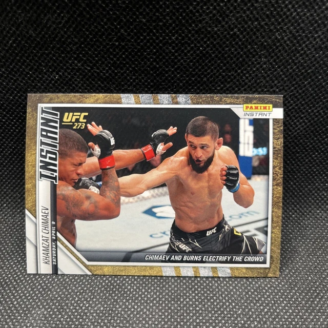 2022 PANINI INSTANT UFC Bronzo /50 Khamzat Chimaev #32 EUR 5,61 ...