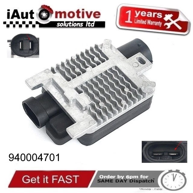 RADIATOR FAN CONTROL Module For Ford Fiesta Galaxy Kuga Mondeo S-Max ...