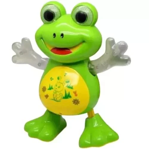 DANCING FROG WITH Music, Flashing Lights, Sound Toy for Kids ...