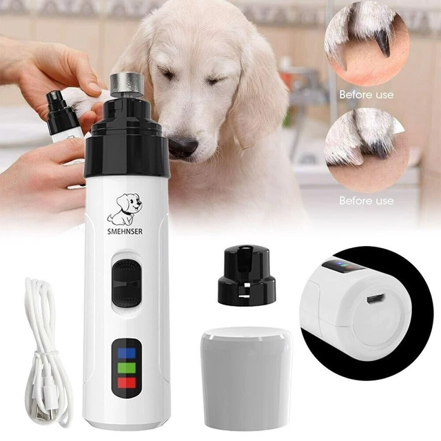 LED LIGHT CAT Nail Trimmer USB Cat Dogs Nail Clippers New Pet Nail ...