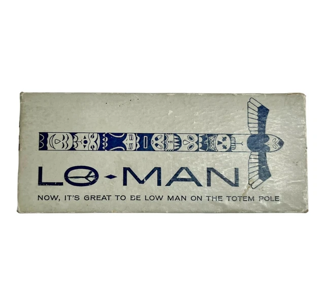 VINTAGE LO-MAN ON Totem Pole Dice Game Are-Jay Game Co Complete in ...
