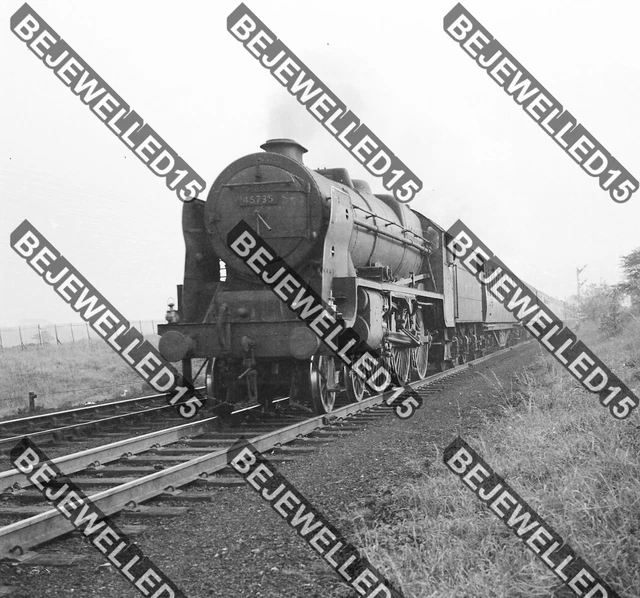 OLD NEGATIVE.BRITISH RAILWAY Steam Locomotive No.45735........#565 £2. ...