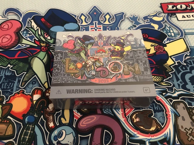 POKEMON CENTER LONDON World Championship 2022 Coin Damage Counters BLUE ...