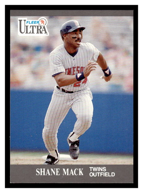 1991 Ultra #191 Shane Mack - Minnesota Twins Eur 2,29 - Picclick Fr