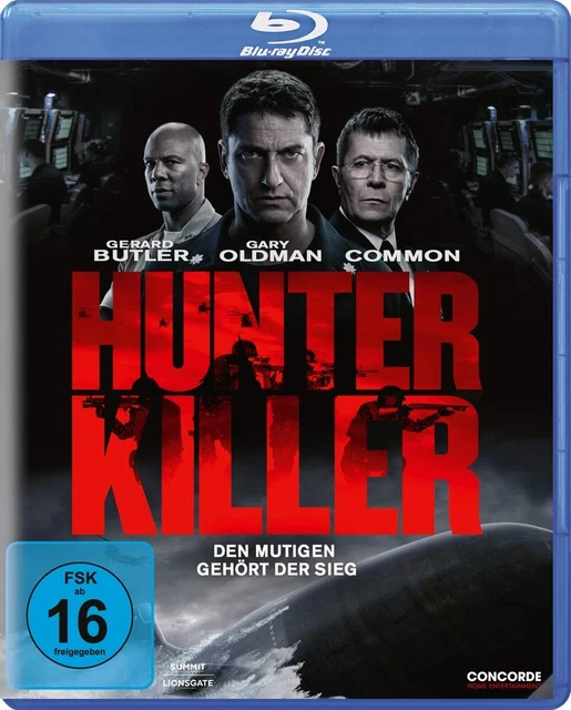 HUNTER KILLER [BLU-RAY] (Blu-ray) Oldman Gary Common Butler Gerard ...