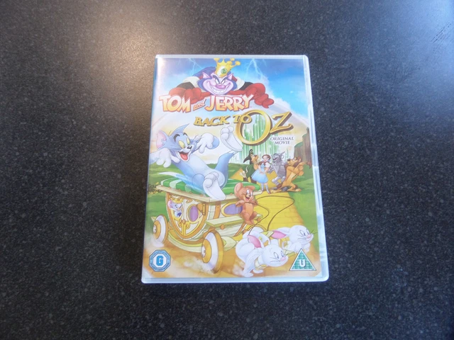 TOM AND JERRY Back To Oz DVD Childrens Adventure In Excellent Condition ...