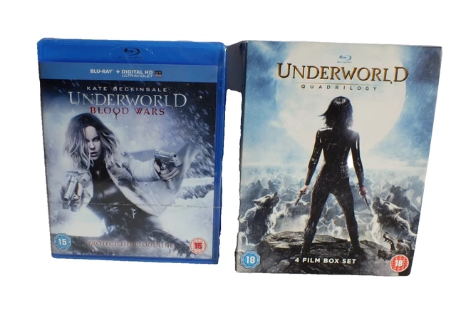 BLU-RAY UNDERWORLD FILMS- Blood Wars (Blu-ray, 2017) & Underworld ...