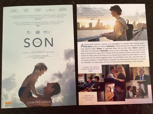 The Son Hugh Jackman Laura Dern Vanessa Kirby Anthony Hopkins Not A
