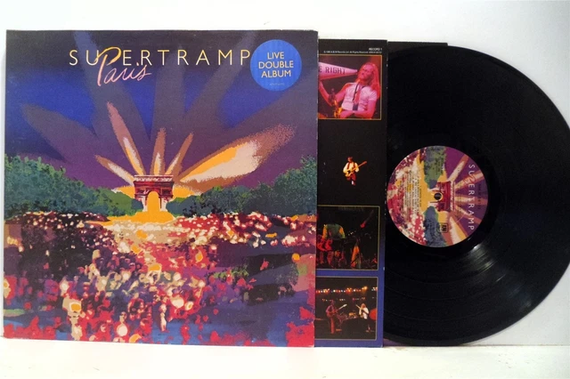SUPERTRAMP PARIS (1ST uk press) 2X LP EX/EX-, AMLM 66702, vinyl, album, uk, 1980 £38.25 ...