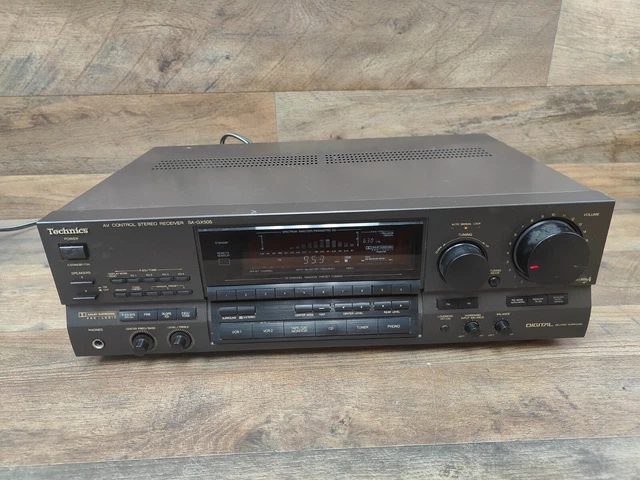 TECHNICS SA-GX505 AM/FM Stereo Receiver No Remote is Included £142.67 ...