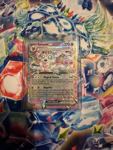 POKÉMON TCG SYLVEON EX Double Rare Prismatic Evolutions 041/131 £4.36 ...