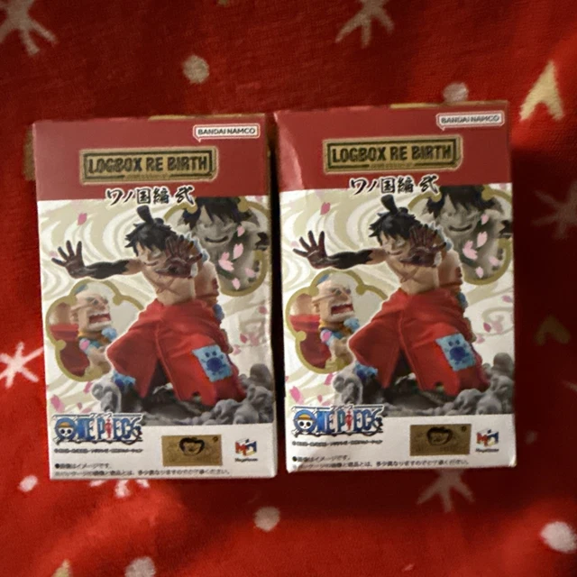 ONE PIECE PETITRAMA PVC Mini Statue Logbox Re Birth Wanokuni Vol. 2 Set ...