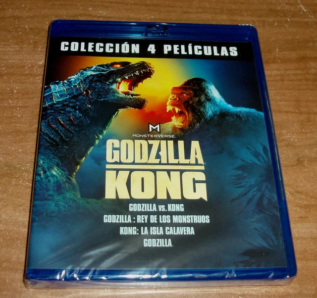 GODZILLA-KONG COLLECTION 4 Films 4 Blu-Ray Neuf Scellé (Sans Ouvrir) R2 ...