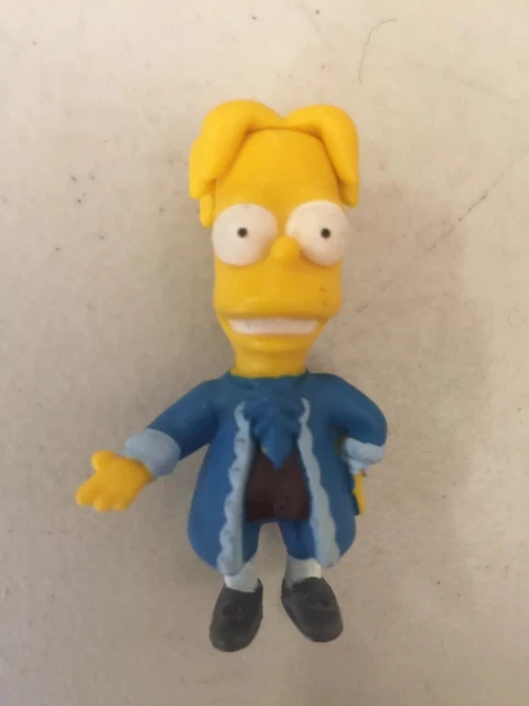 RARE BART SIMPSON as Mozart The Simpsons 2009 Figurine Margical History ...