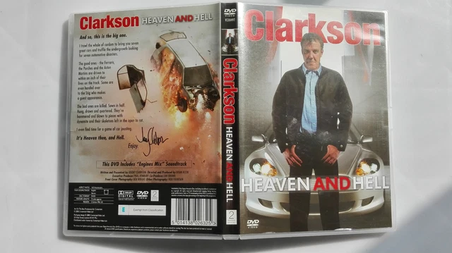 CLARKSON - HEAVEN and Hell DVD Jeremy Clarkson Region 2 ~ EXCELLENT ...