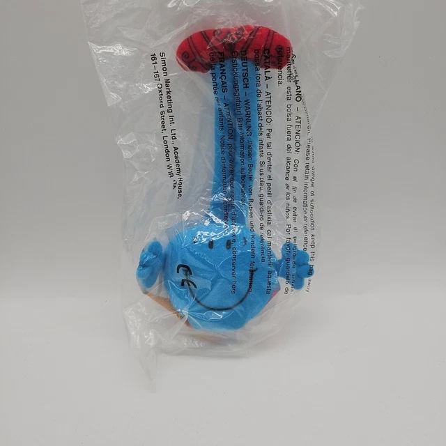 RARE 1999 MCDONALDS Mr Men & Little Miss - Mr Tall - Plush Soft Toy ...