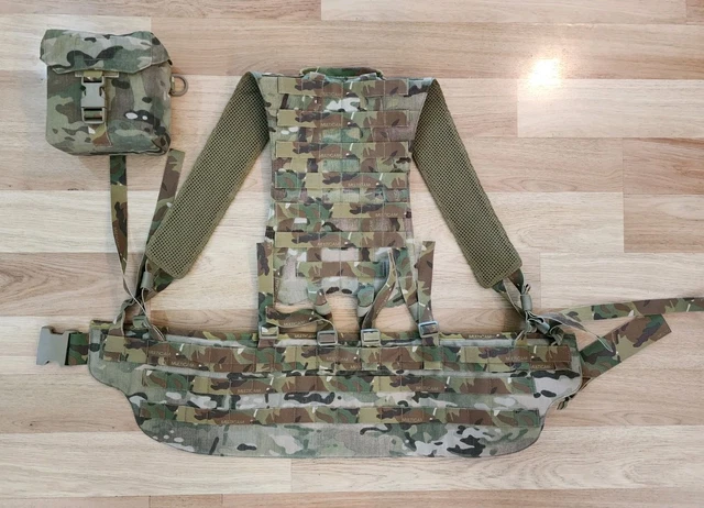 TRAIL MULTICAM ADA Tier Zero Heavy Webbing Belt Harness Gunner Rig Tbas ...