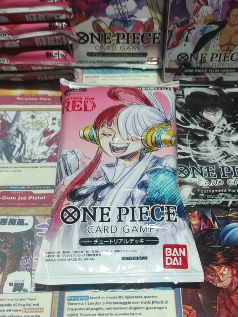 ONE PIECE CARD GAME 2022 - Film RED Promo Deck Uta + OMAGGIO - Limited ...