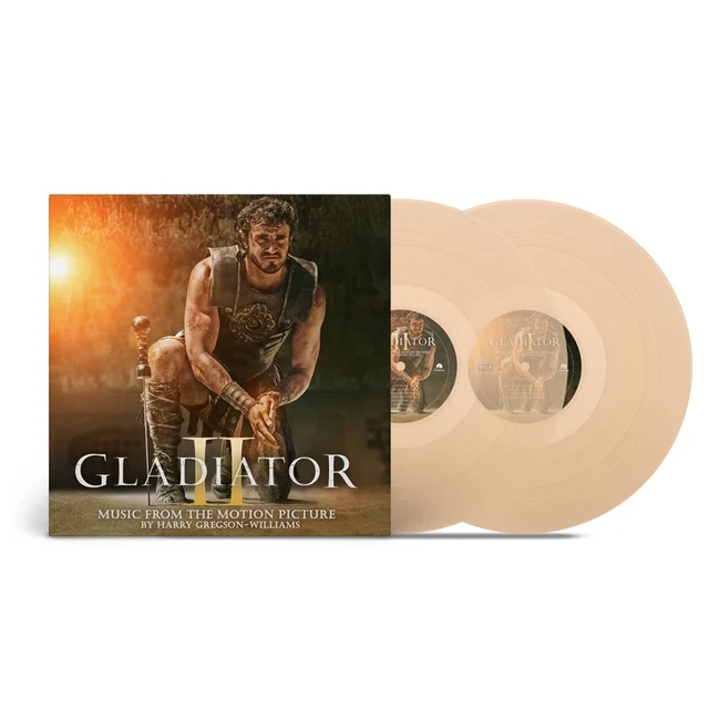GLADIATOR II ORIGINAL Soundtrack Limited Edition 2LP Vinyl 12" Album £ ...