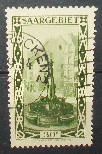 N°980K STAMP GERMAN SAARGEBIET CANCELED Aus EUR 0,12 - PicClick FR