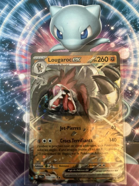CARTE POKÉMON LOUGAROC EX 117/193 EV02 Evolution à Paldéa FR NEUF EUR 4 ...