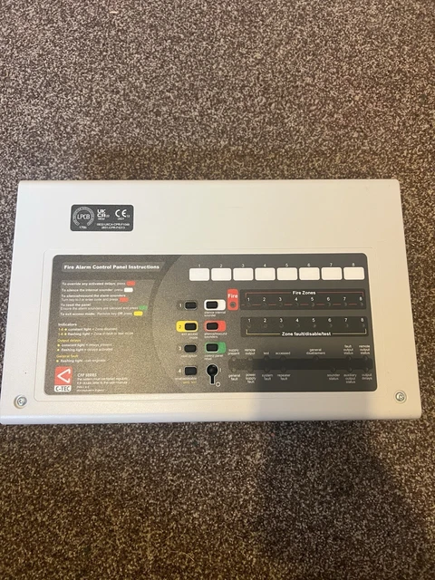C-TEC CFP ALARMSENSE Fire Alarm Panel - 2 Zone £52.70 - PicClick UK