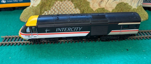 HORNBY CLASS 43 Swallow Livery Hst 125 Intercity Dummy Power Locomotive ...