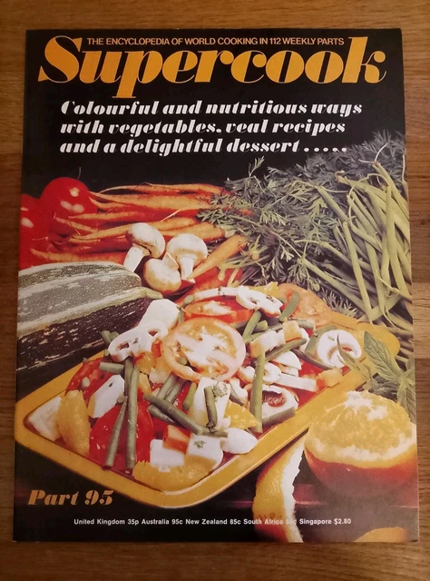 MAGAZINE - SUPERCOOK 1970s Marshall Cavendish Cooking Magazine Part 95 ...