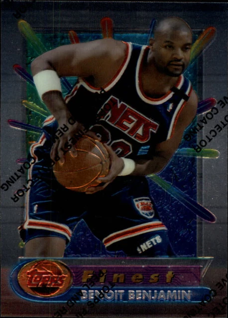 1994-95 MEILLEURE CARTE de basketball filets New Jersey #236 Benoit ...