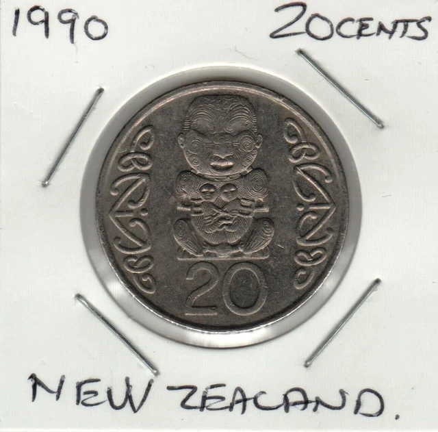 1990 NEW ZEALAND 20 Cent, Circulated condition. $4.00 - PicClick AU