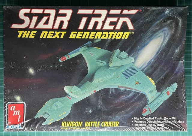 STAR TREK KLINGON Vor’cha Class Battle Cruiser 1:1400 Scale Model Kit ...