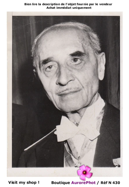 LE GÉNÉRAL GEORGES Catroux, Enquête Militaire Dien Bien Phu, 1955 -N430 ...