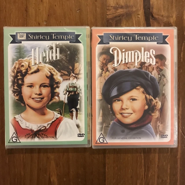 SHIRLEY TEMPLE X2 DVD Heidi & Dimples (DVD, 1937) Brand New SEALED ...