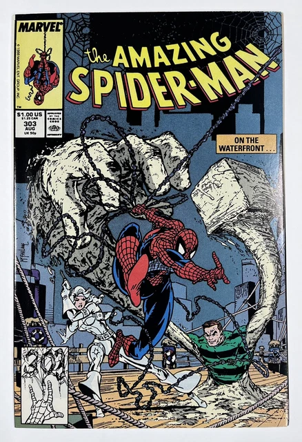 Incroyable Spider Man 303 1988 Fn Vf Couverture Todd Mcfarlane