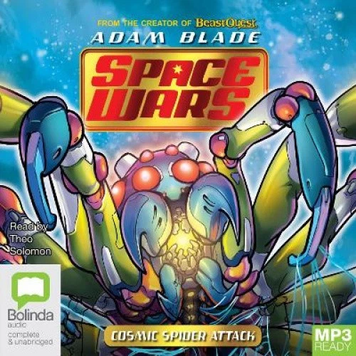 COSMIC SPIDER ATTACK (Space Wars) [Audio] by Adam Blade [Audio disc ...