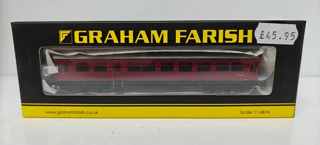 GRAHAM FARISH 374-612 BR Auto Trailer BR Crimson N Gauge Boxed NEW £28. ...