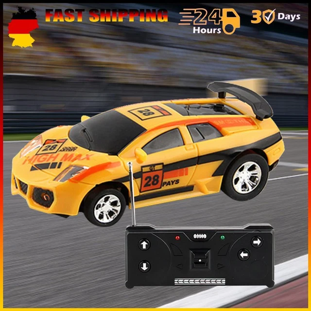 NEU KANN FERNGESTEUERTES Auto-LED-Licht-Mini-RC-Rennfahrzeugmodell für ...