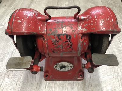 WOLF TG6D TWIN 6” Heavy Duty Bench Grinder In Used Working Order £99.99 ...