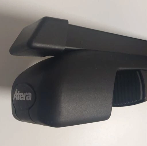 ATERA SIGNO STAHL Relingträger Paar 110 cm für freistehende Dachreling ...