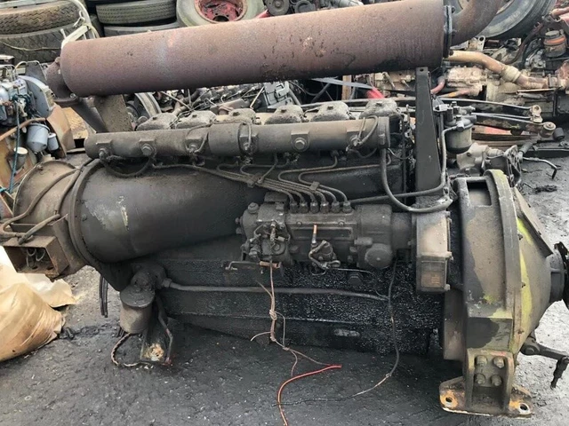 RUSTON 6YDA AIR Cooled Engine Complete With Clutch, Dismantled From A ...